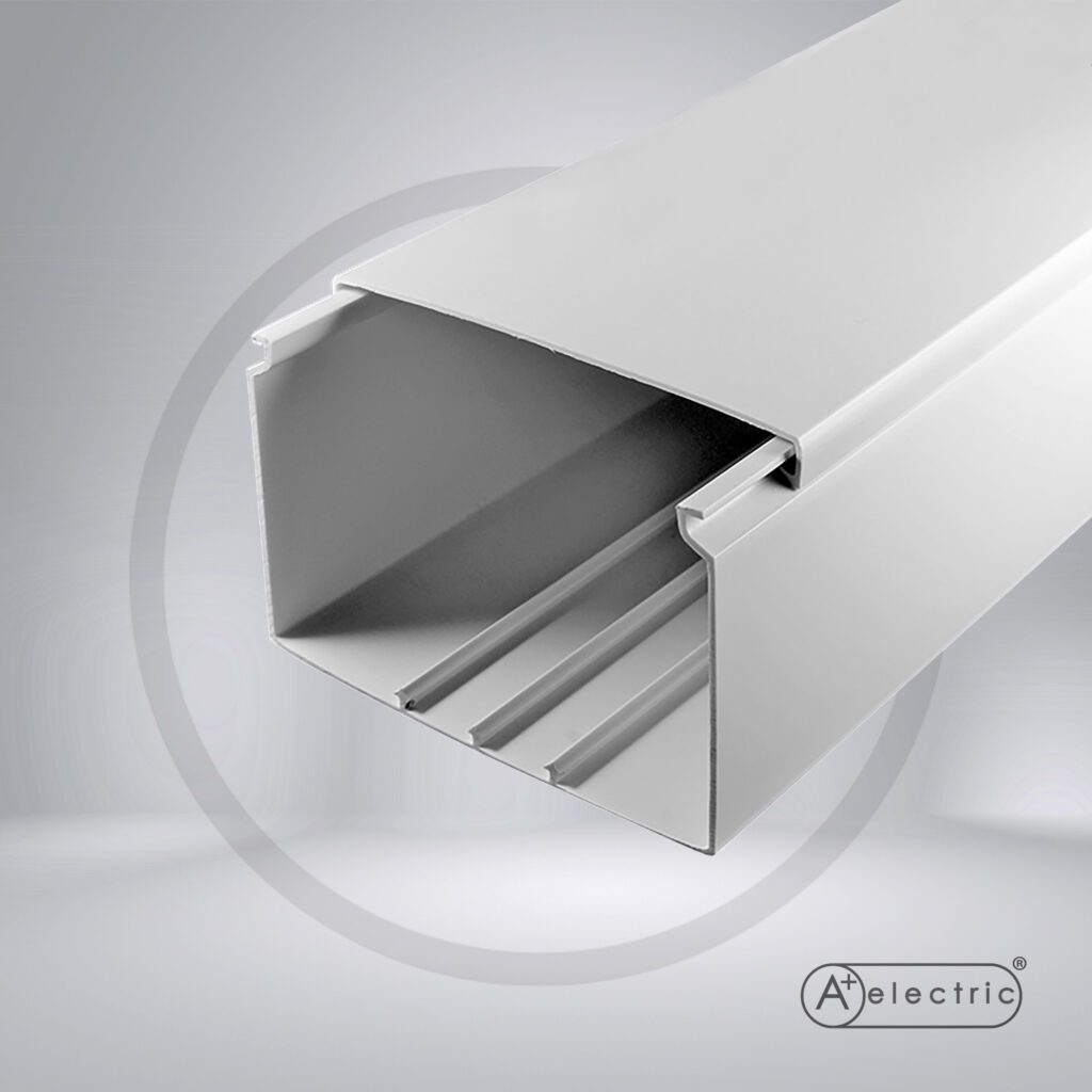 100x60 Maxi Cable Trunking - A Plus Plastic & Electric