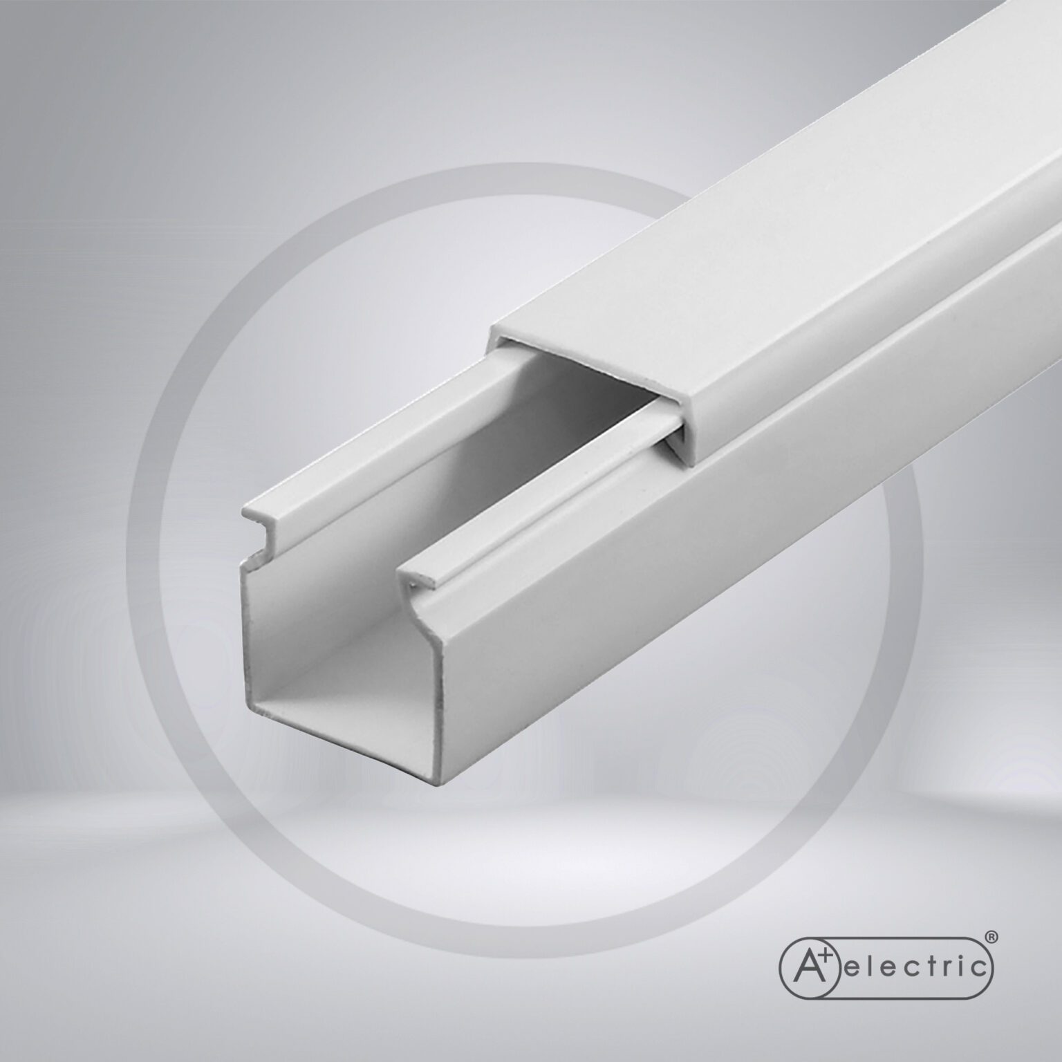 16x16 Mini Cable Trunking - A Plus Plastic & Electric