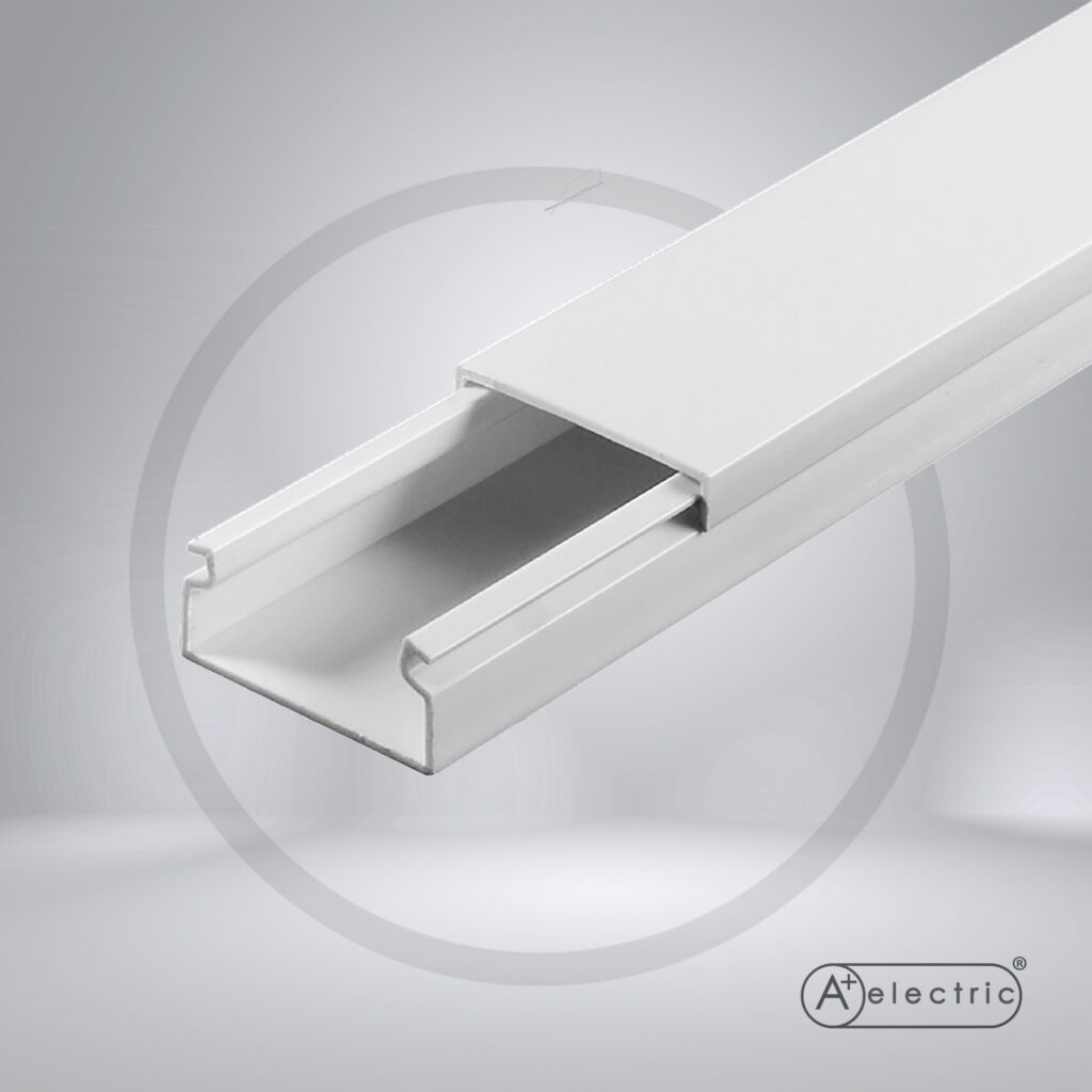 20x13 Mini Cable Trunking - A Plus Plastic & Electric