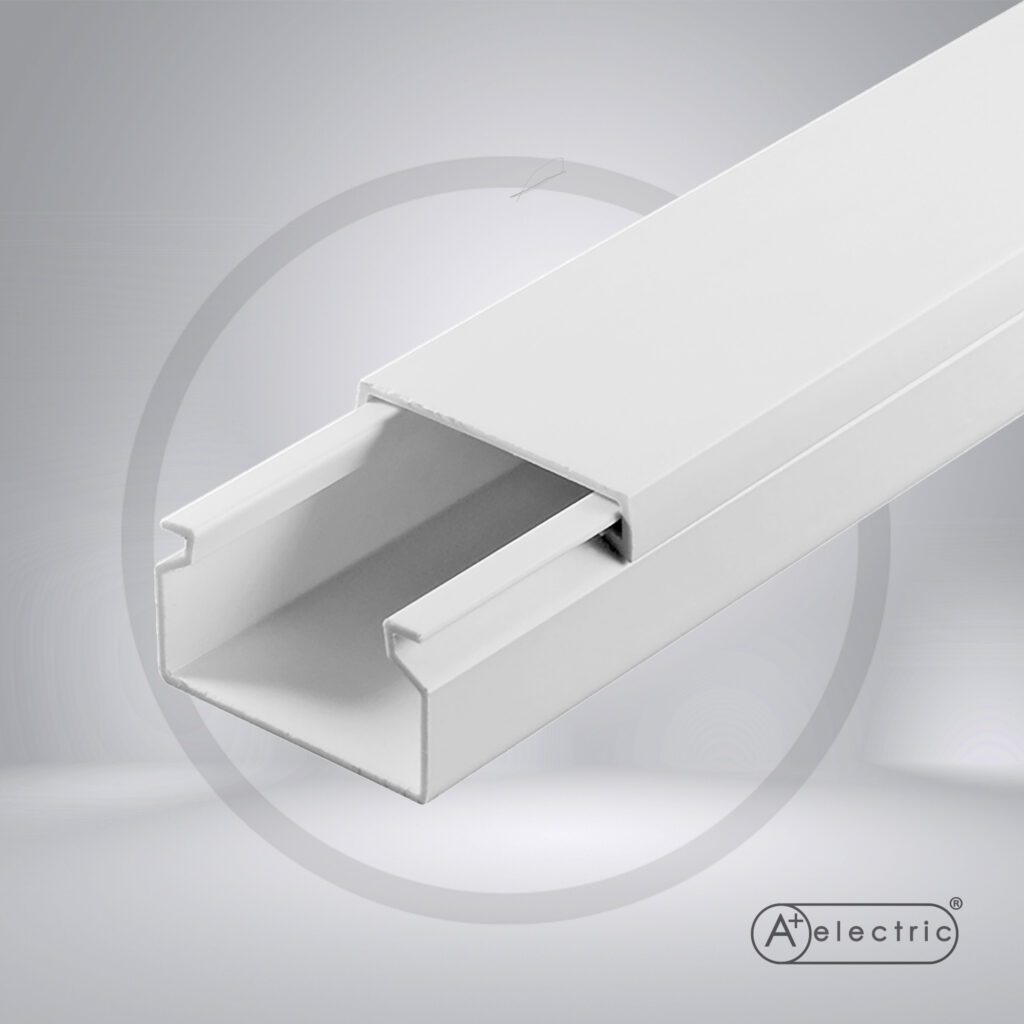 30x20 Mini Cable Trunking - A Plus Plastic & Electric