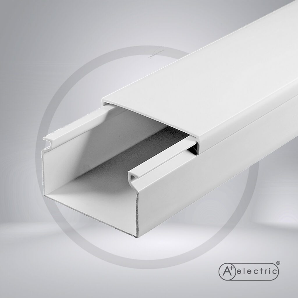 40x16 Mini Cable Trunking - A Plus Plastic & Electric