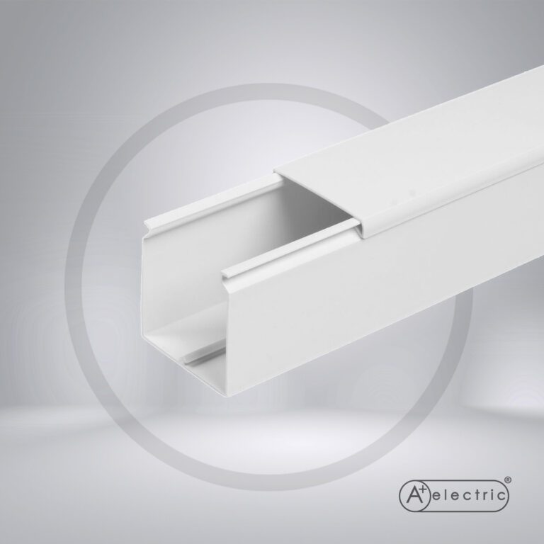 50x50 Midi Cable Trunking - A Plus Plastic & Electric
