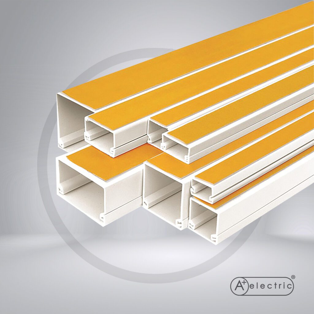 25x25 Mini Cable Trunking - A Plus Plastic & Electric
