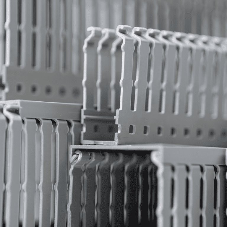25x25 Slotted Type Cable Trunking - A Plus Plastic & Electric
