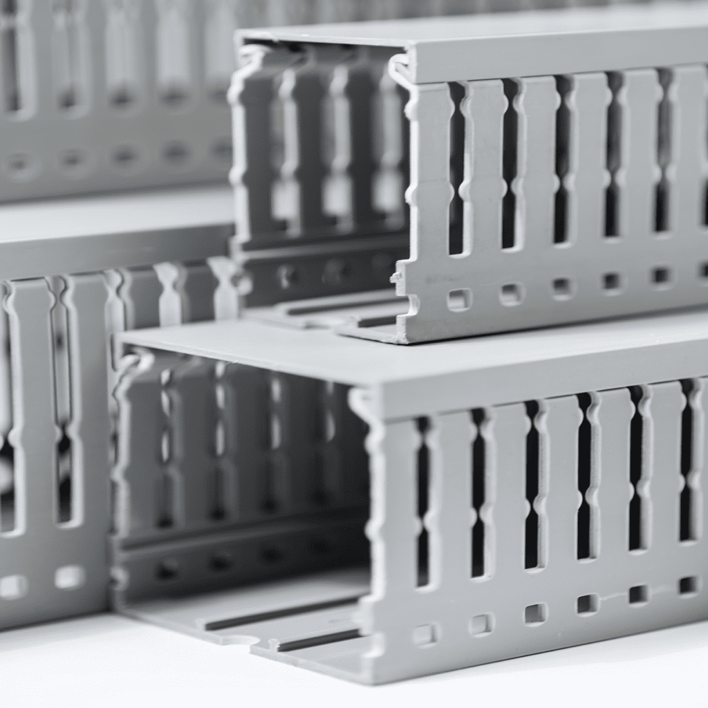 40x80 Slotted Type Cable Trunking - A Plus Plastic & Electric