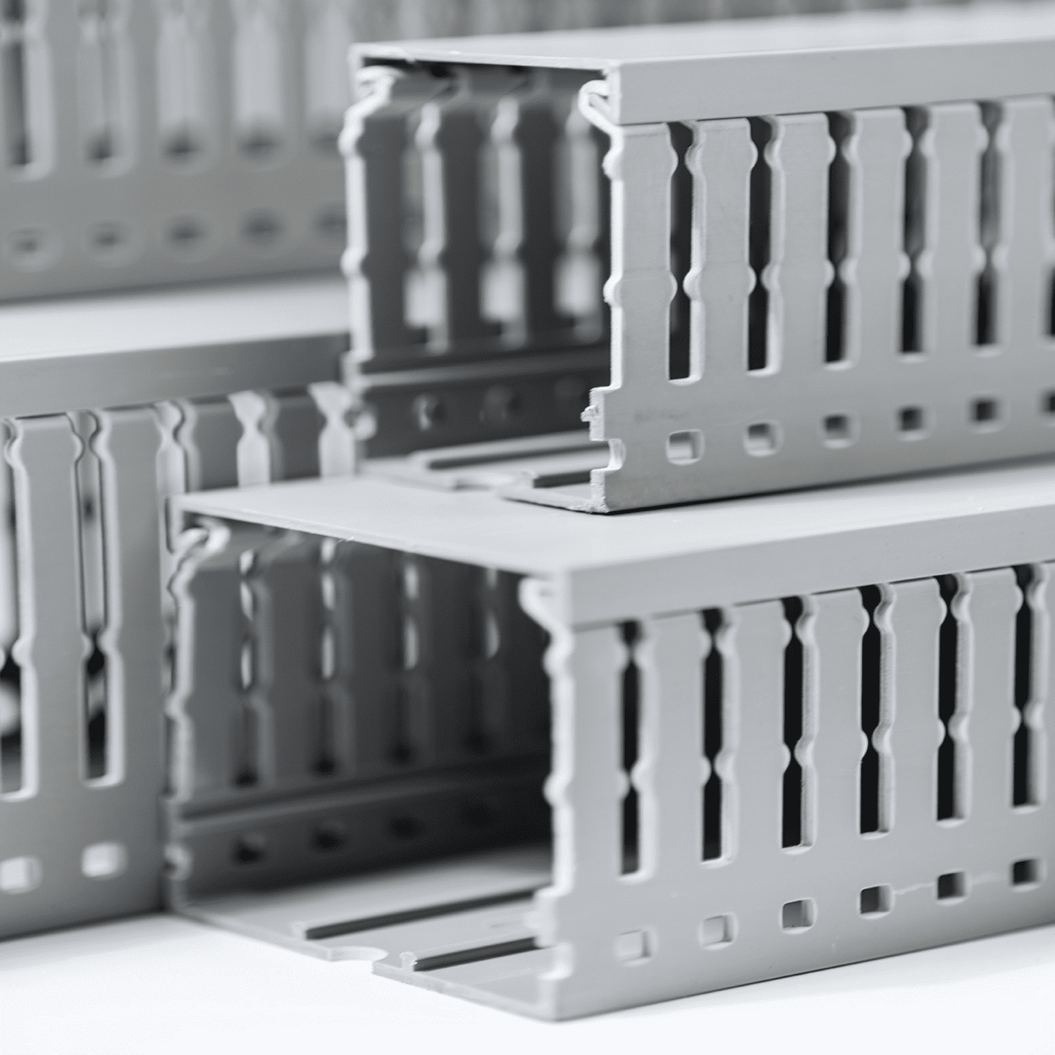 40x80 Slotted Type Cable Trunking - A Plus Plastic & Electric