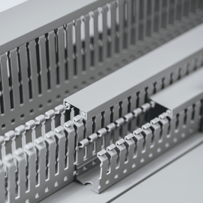100x60 Slotted Type Cable Trunking - A Plus Plastic & Electric